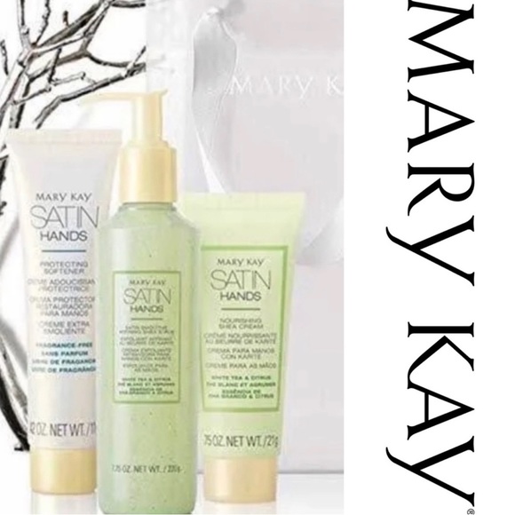 Mary Kay | Bath & Body | Mary Kay Satin Hands White Tea And Citrus Set ...